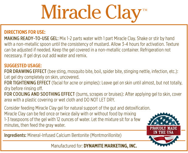 Miracle Clay – NWNHC Store